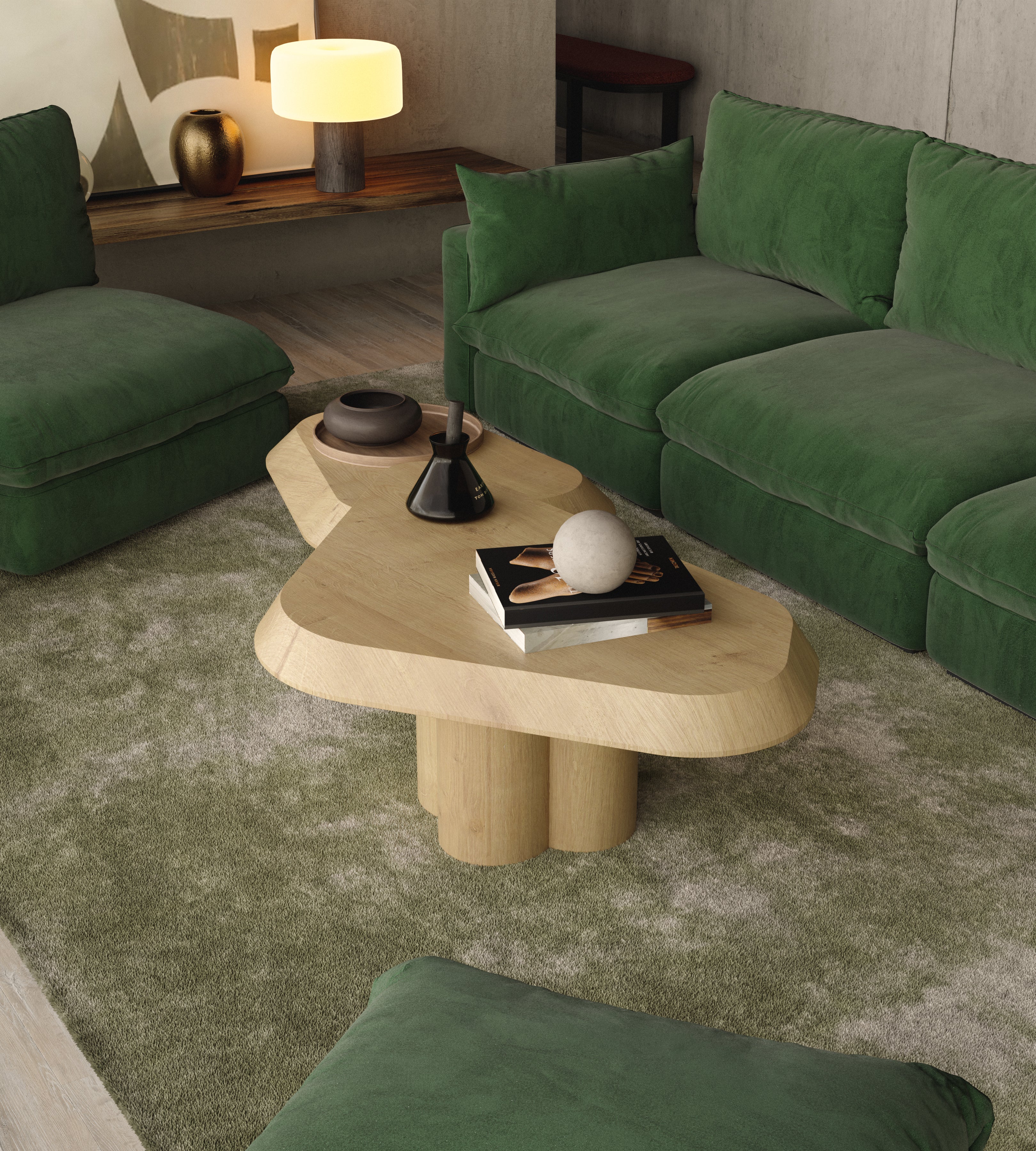 Clover Side Table, Contemporary Furniture India – Mangoandmilan